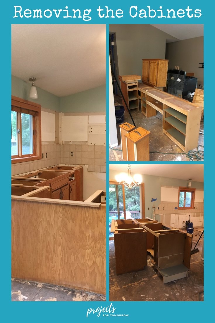 How to Knock Down your Old Kitchen and Start Over - Projects for Tomorrow